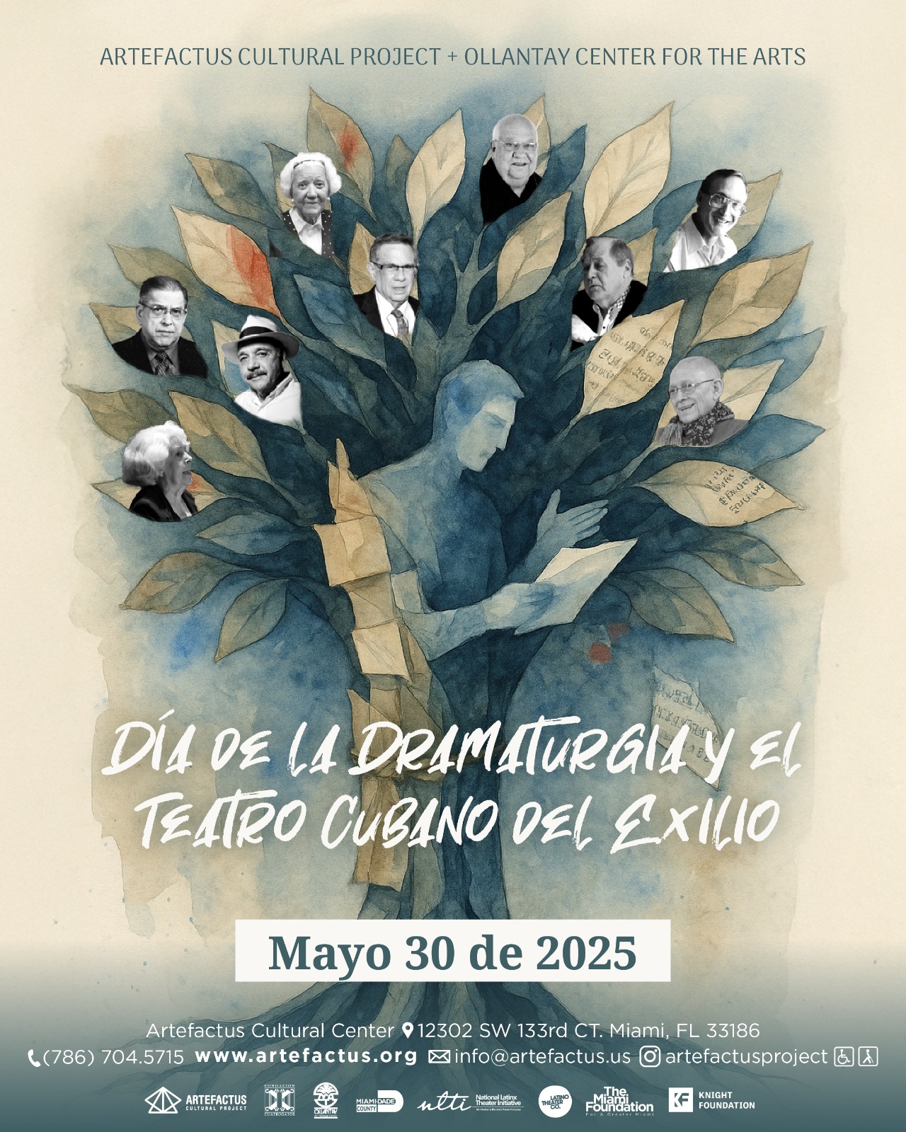 Día de la Dramaturgia y del teatro del exilio cubano - Artefactus