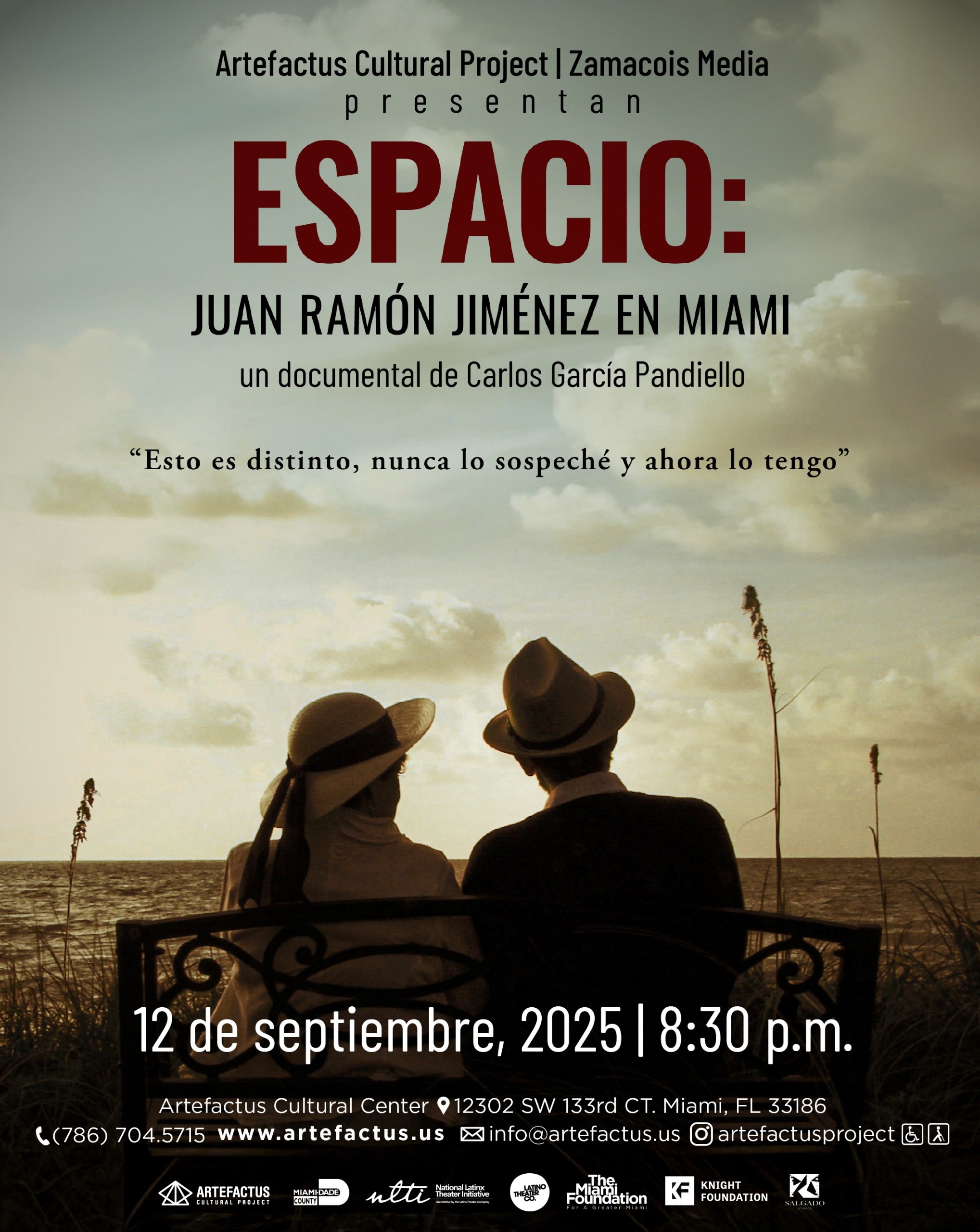 Espacio: Juan Ramón Jiménez en Miami - Artefactus